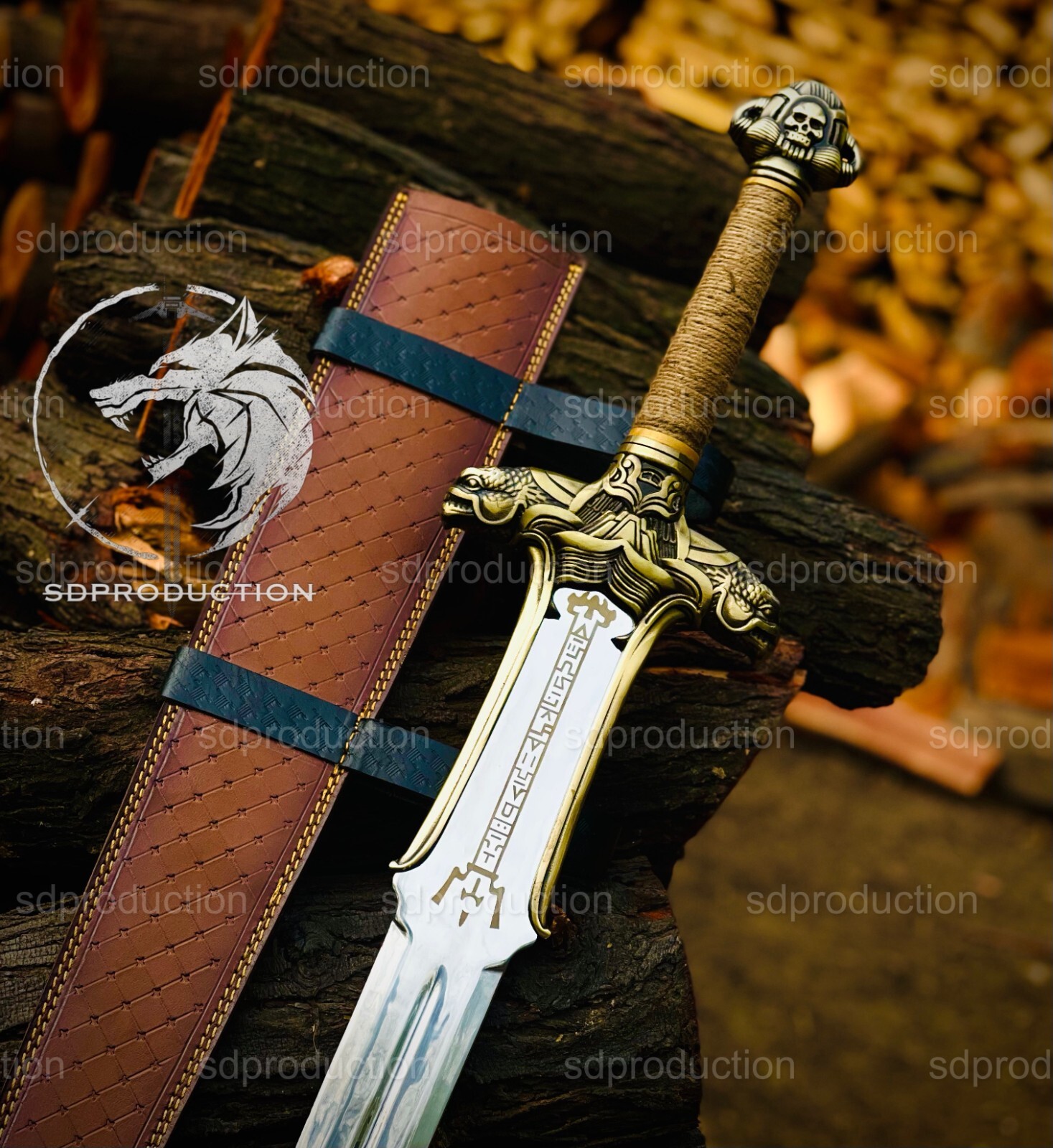 Handmade Scottish Claymore Sword, Medieval Sword, Battle Ready Viking ...
