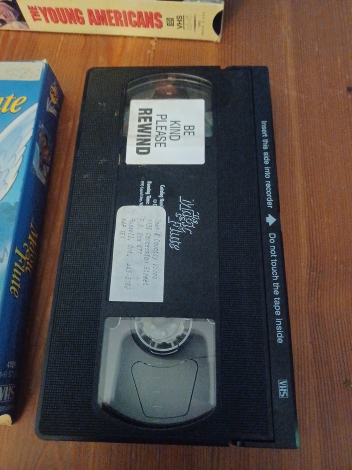 The Magic Flute (VHS, 1995) | eBay