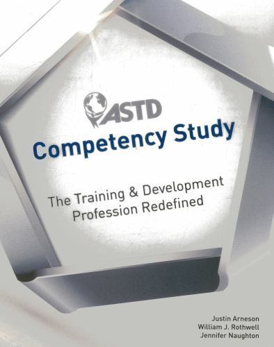 ASTD Competency Study : The Training and Development Profession ...