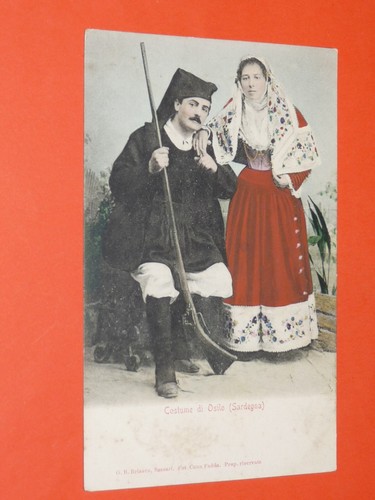 CPA 1900-1907 CARTE POSTALE ITALIE SARDAIGNE SASSARI COSTUME SARDE ...