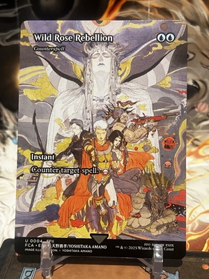 MTG | Wild Rose Rebellion - Counterspell (Showcase) [FINAL FANTASY] NF ...