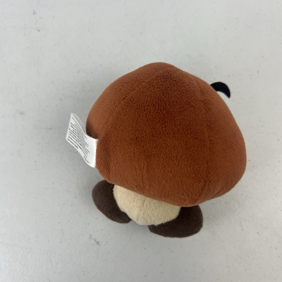 GOOMBA • Super Mario Plush Stuffed Animal Doll Toy Nintendo 5" Tall ...