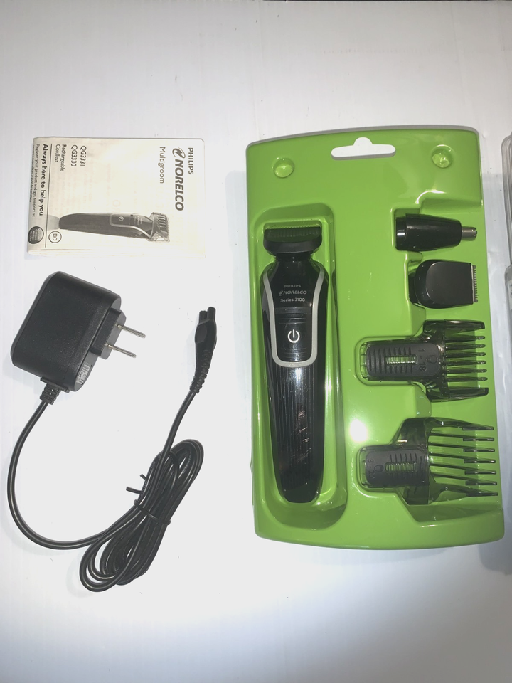 Philips Norelco Multigroom 3100 Grooming Kit Waterproof Electric Shaver ...