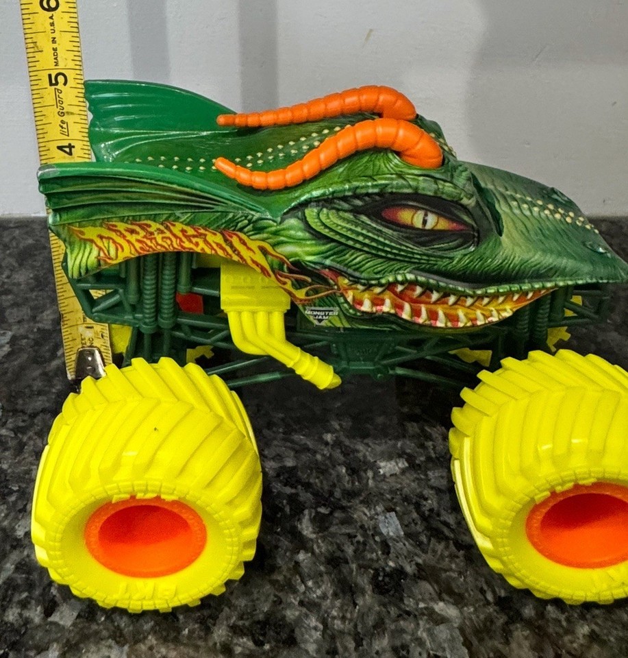 Monster Jam Official Dragon Die Cast Monster Truck: 1:24 | eBay