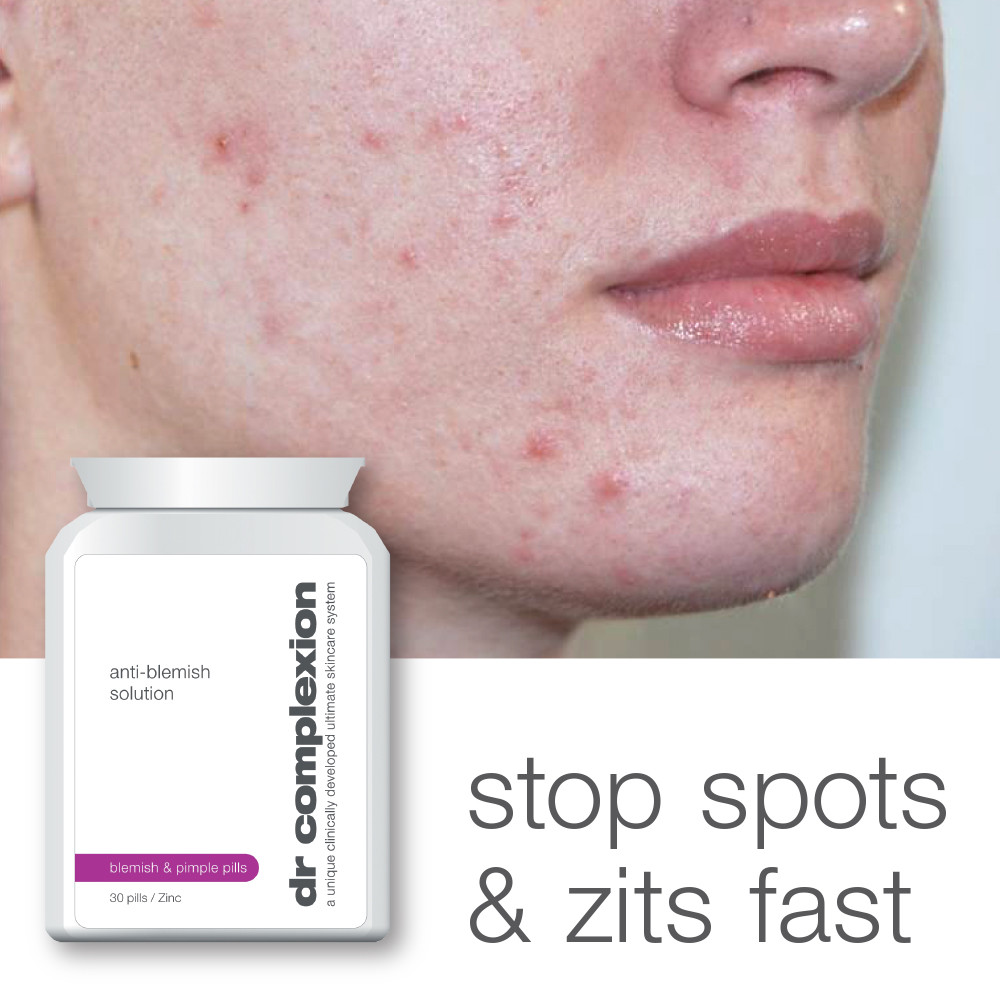 DR COMPLEXION ANTI BLEMISH SOLUTION BLEMISH & PIMPLE PILL SMOOTH FRESH ...