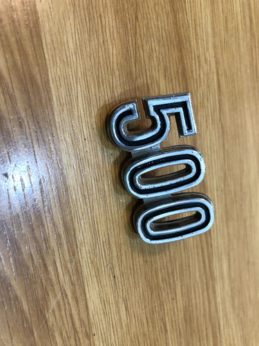 GENUINE FORD 500 Badge XW XY FALCON ZC ZD FAIRLANE 500 BADGE ARC9DB-54 ...