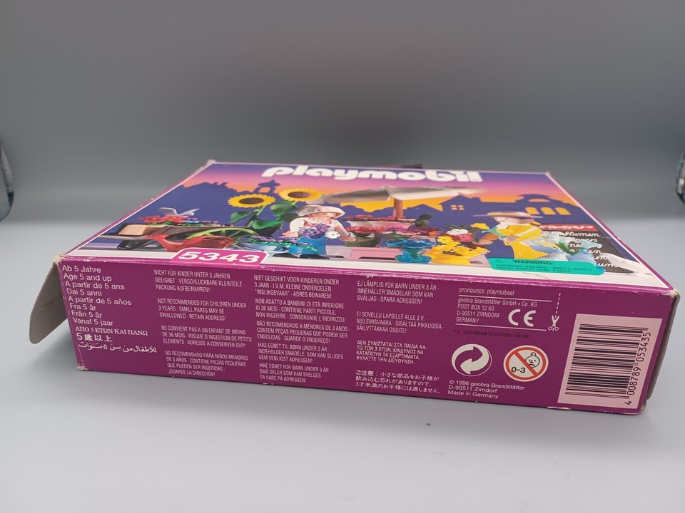 Playmobil #5343 Victorian Flower Shop Incomplete | eBay