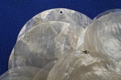 Drilled Hole Capiz Seashells 2 5/8 inch to 3 1/4 inch sizes, SS-127 | eBay