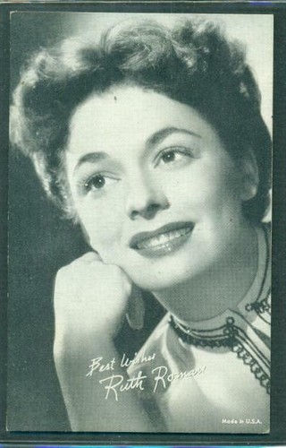 1950'S EXHIBIT ARCADE CARD ACTRESS RUTH ROMAN EX/NM+ TOUGH POSE | eBay
