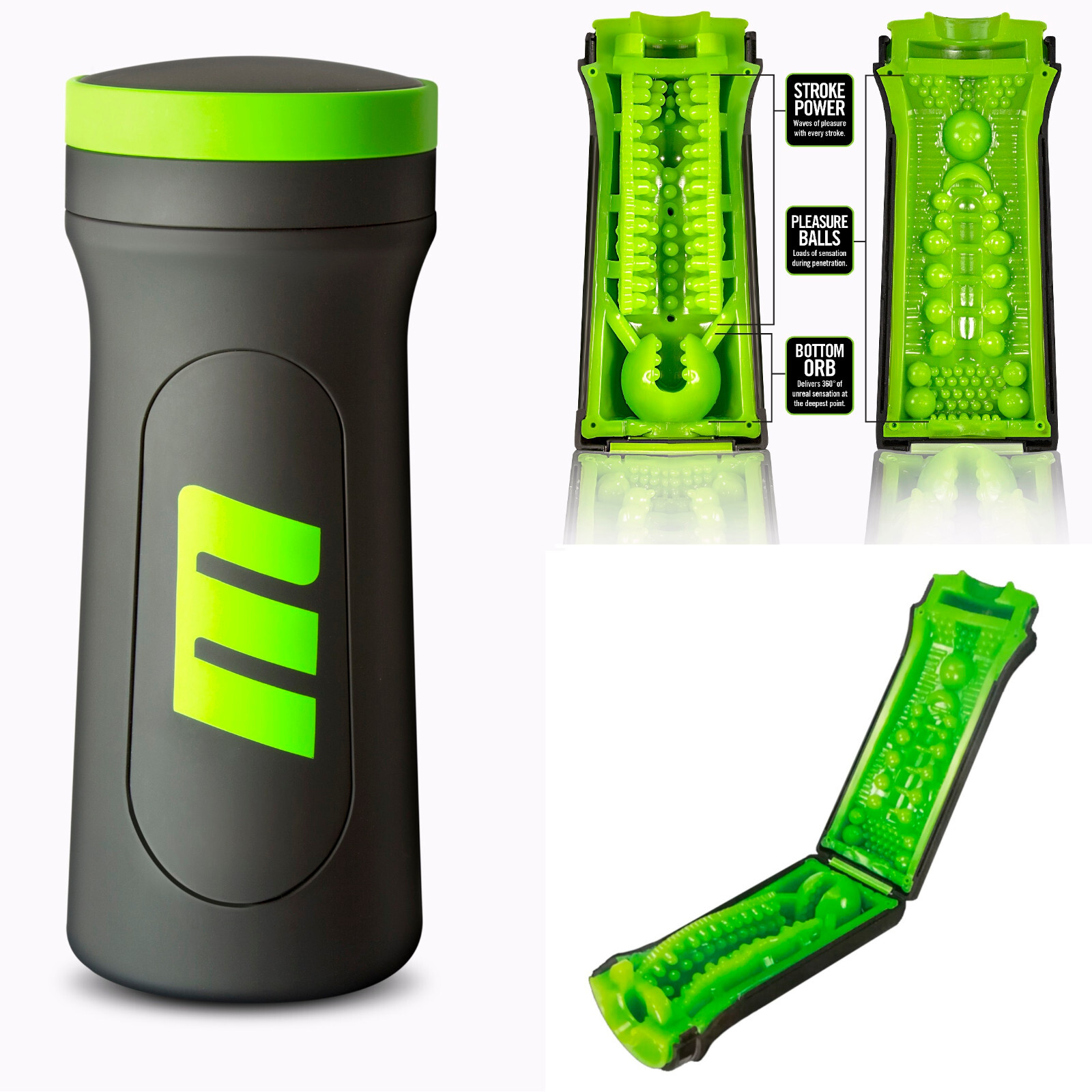 Masturbator Taschenmuschi M for Men - M2 - Superior Stroker Alien ...