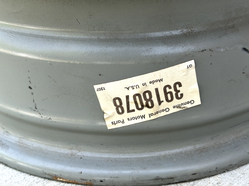 Vintage Original GM 1968/69 Chevrolet Chevelle Rally Wheels 14x6 ...