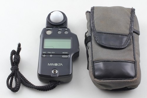 [Near MINT w/Case] Minolta Auto Meter IV F Flash Light Exposure Meter ...