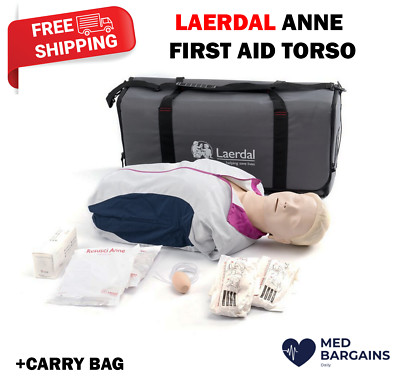 Laerdal Resusci Anne First Aid Torso w Carry Bag - High Quality ...