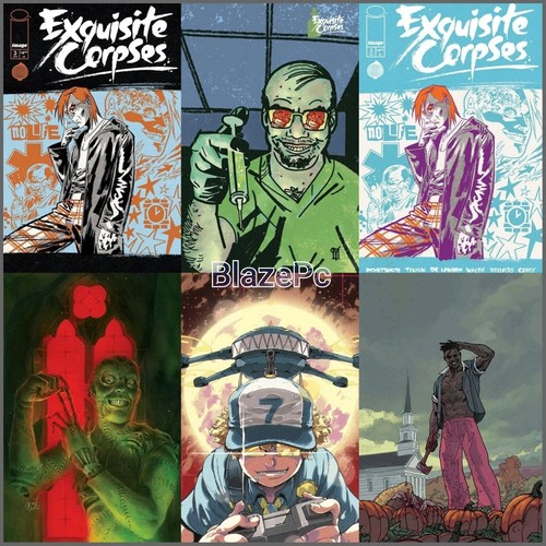 Exquisite Corpses #3 Cover A B C D Variant Set or 1:25 1:50 Options ...