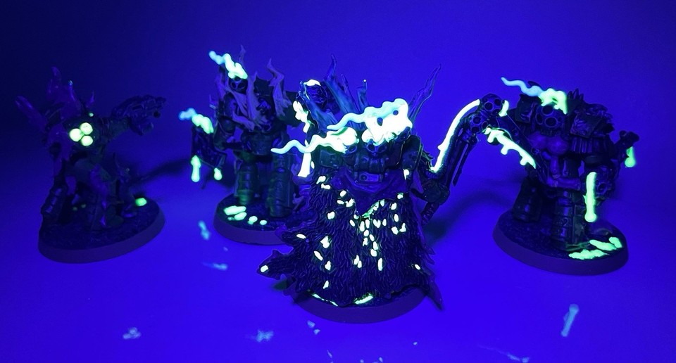 Warhammer 40k: Death Guard Lord Felthius Tainted Cohort | Commission ...