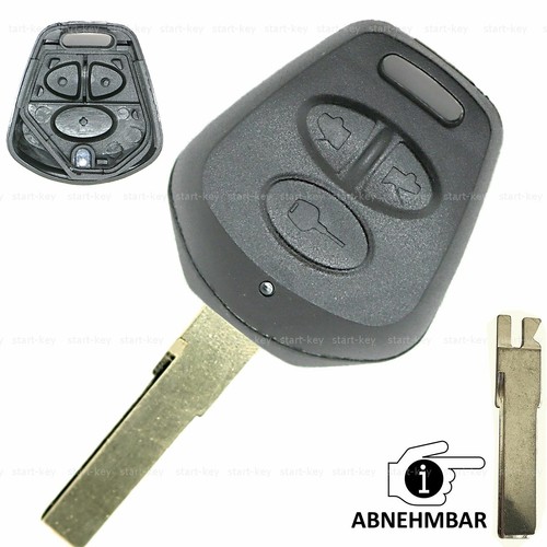 3Tasten Schlüssel Ersatz Gehäuse Rohling für Porsche 986 Boxster 911 ...