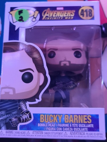 Funko Pop Marvel Avengers Infinity War #418 Bucky Barnes Figure SEE ...