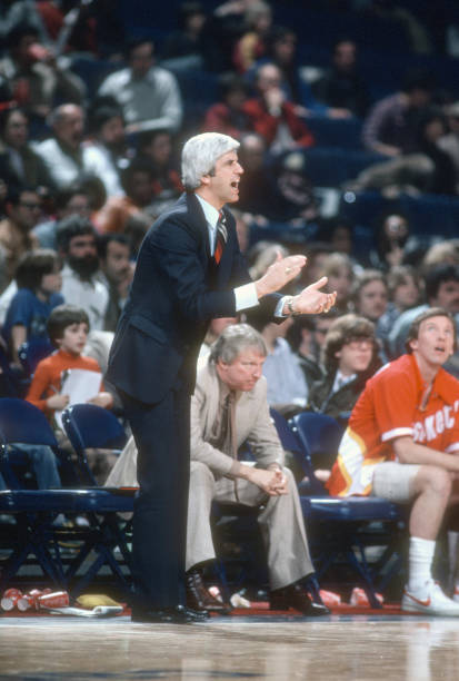 Head coach Del Harris of the Houston Rockets.1980's Basketball Photo 1 ...