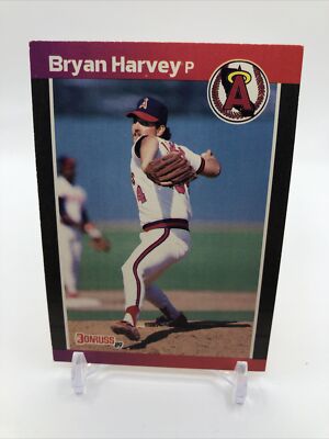 1989 Donruss Bryan Harvey California Angels #525 | eBay