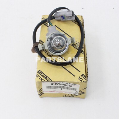 Toyota Hilux GGN25 OEM Genuine License Plate Lamp 81270-0K010 | eBay