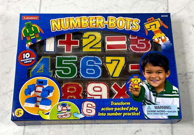 Lakeshore Number Bots Robots Transforming Toy Educational STEM Learning ...