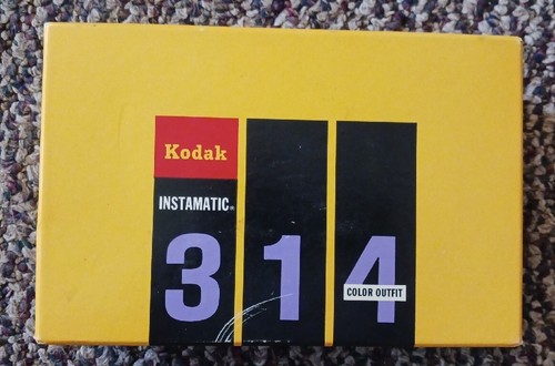 Kodak Instamatic 314 Color Outfit 126 Film Camera vintage | eBay