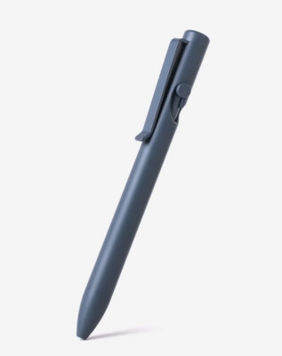 Tactile Turn Bolt Action Ink Pen - Tonal Slate Titanium - Short (5.1 ...