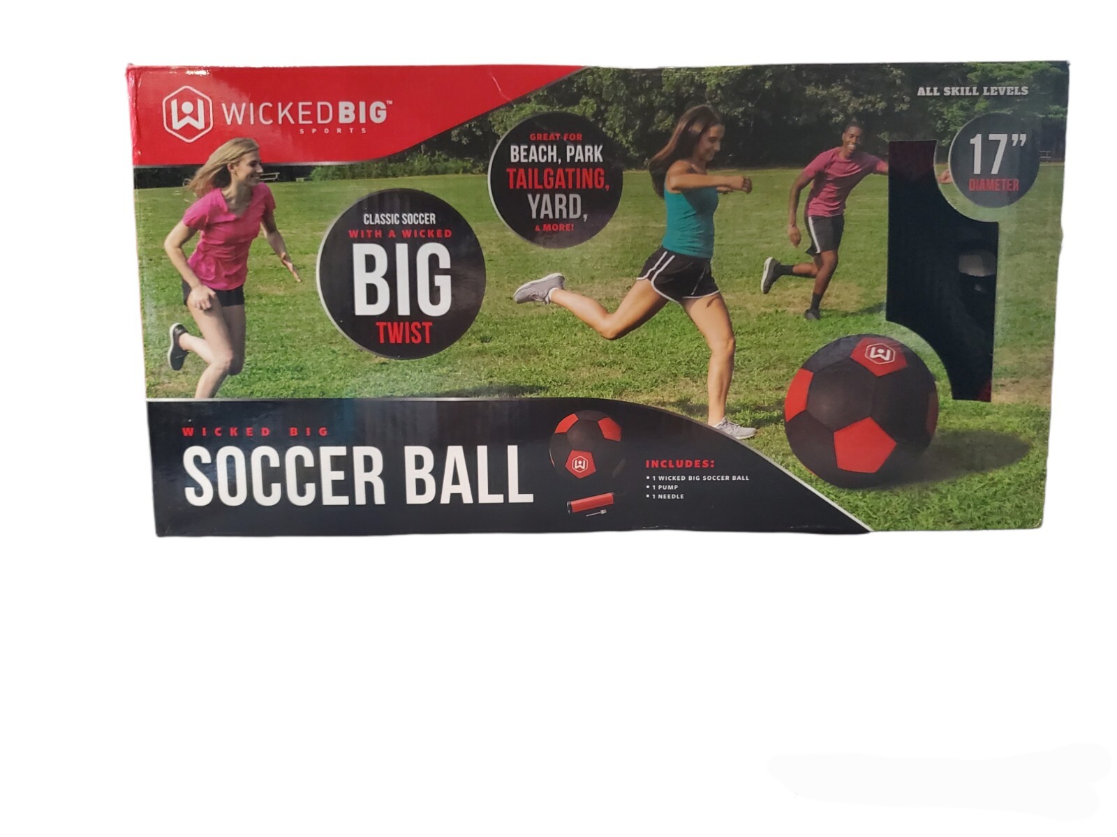 NEW Wicked Big Sports Soccer Ball HUGE 17’’Soccer Ball Outdoor Sport | eBay