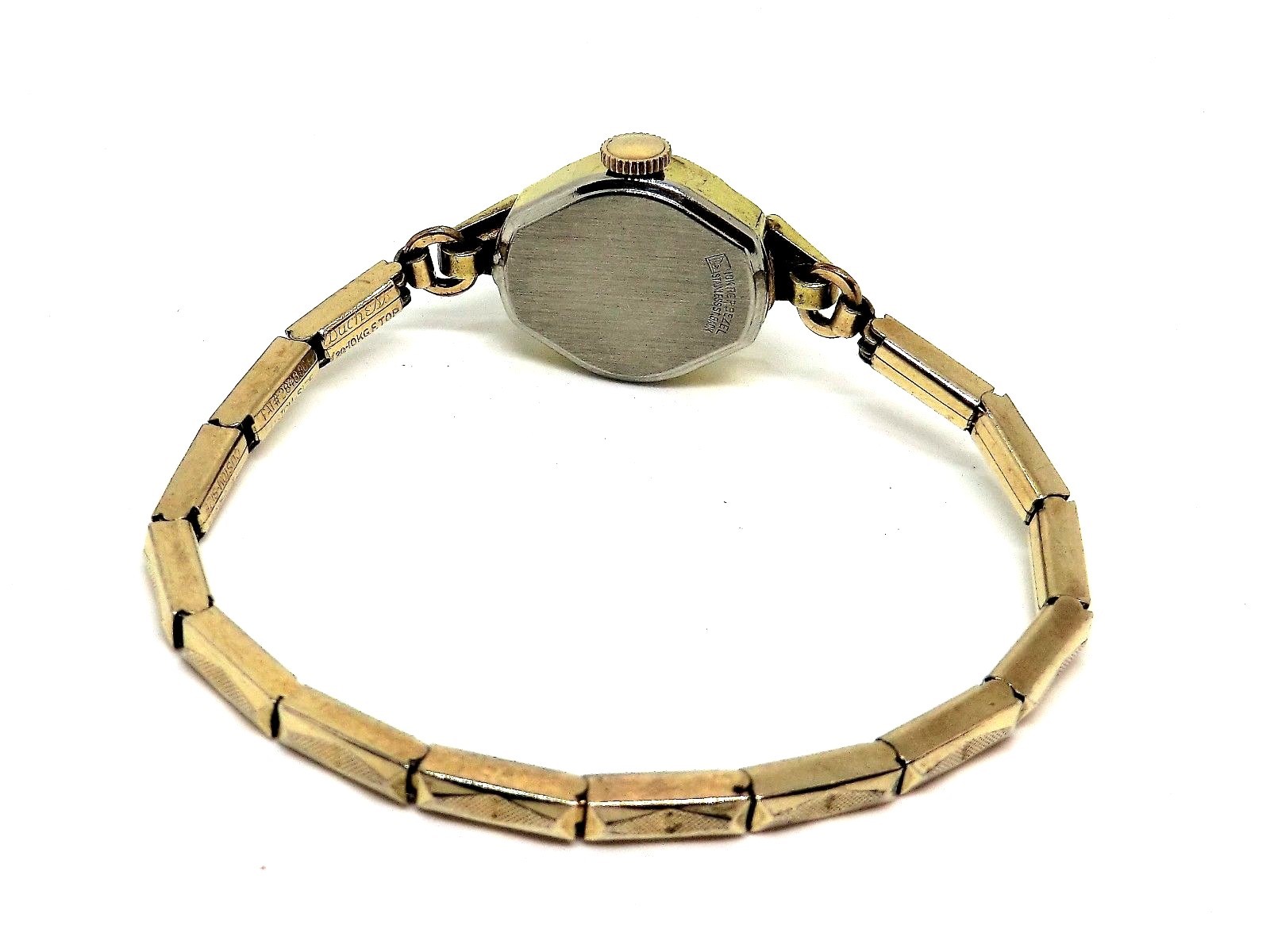 Vintage 17 Jewel Guildcrest 10K Gold RGP Ladies Watch Serviced Running ...