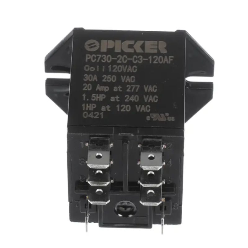 Crown Steam PC730-2C-C3-120AF Relay DPST 120V Coil 20A 277VAC 1.5HP | eBay