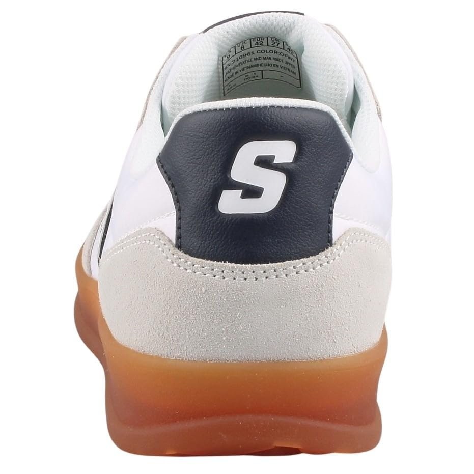 Skechers Men's New Wave Cup Calven Sneakers, White | eBay
