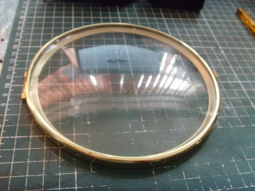 replacement clock bezel with glass, for 1930's mantle clock max od ...