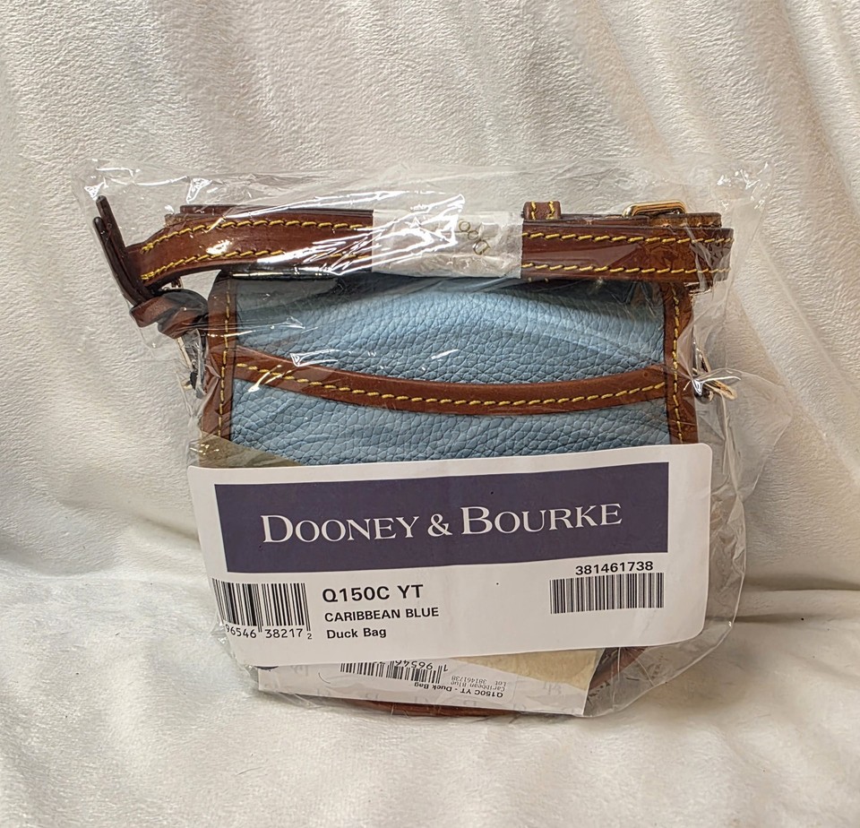 Dooney & Bourke All Weather Leather Big Duck crossbody NWT | eBay