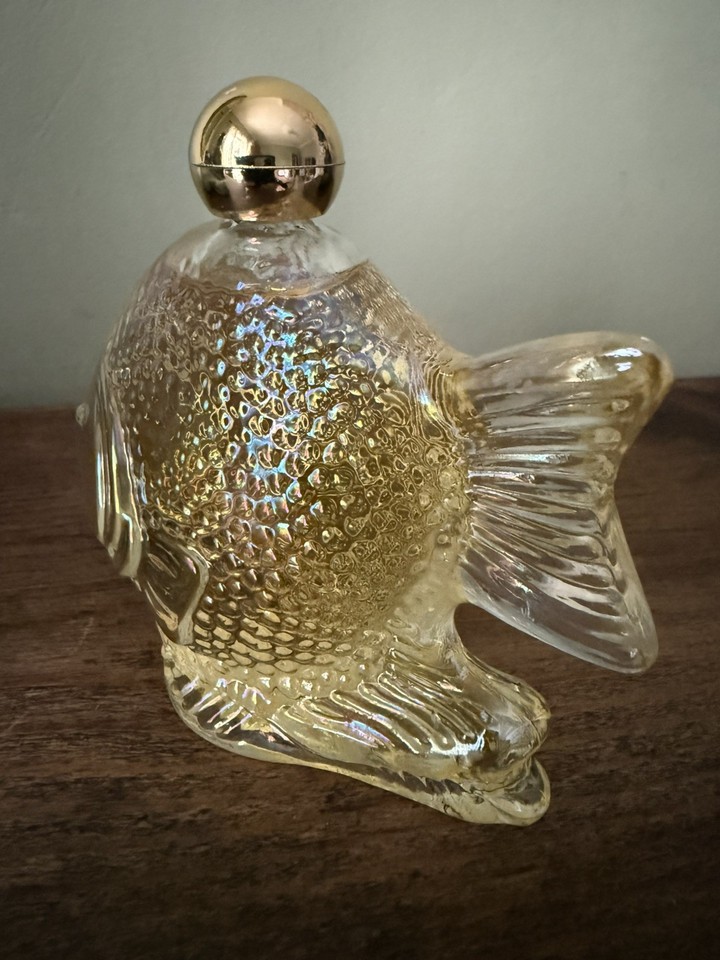 Vintage Avon Fish Decanter Eau De Cologne Elegance 60ml full Bottle ...