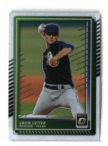 JACK LEITER 2025 Donruss Optic #94 Texas Rangers | eBay