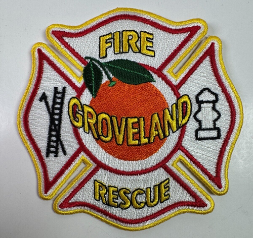 Groveland Fire Rescue Florida FL Orange Patch R9 | eBay
