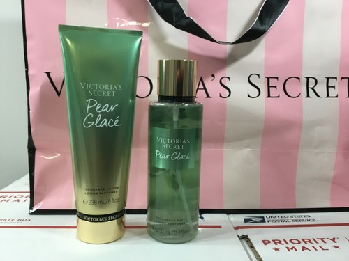 VICTORIA'S SECRET PEAR GLACE FRAGRANCE MIST & BODY LOTION LIMITED ...