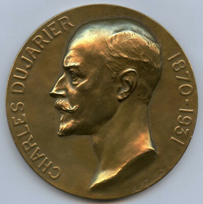France Medicine Surgeon Charles Dujarier 1932 Medal by Maillard 68mm ...