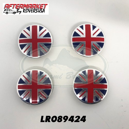 LAND ROVER WHEEL CENTER CAPx4 DISCO II RANGE P38 FREEL LR3 LR4 RRSP ...