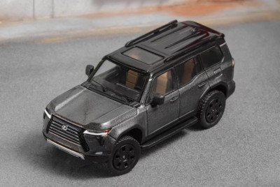 GCD 1:64 Gray Lexus GX550 J250 ORV SUV Sports Model Diecast Metal Car ...