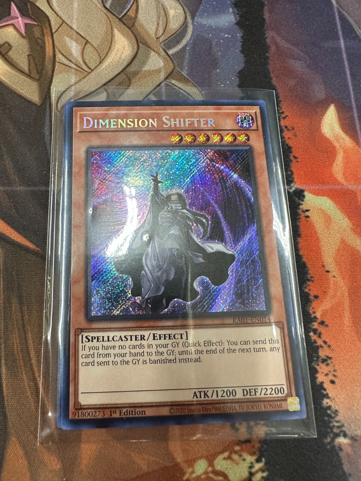 Yugioh Dimension Shifter RA01-EN014 Secret Rare (SER) Nearmint | eBay