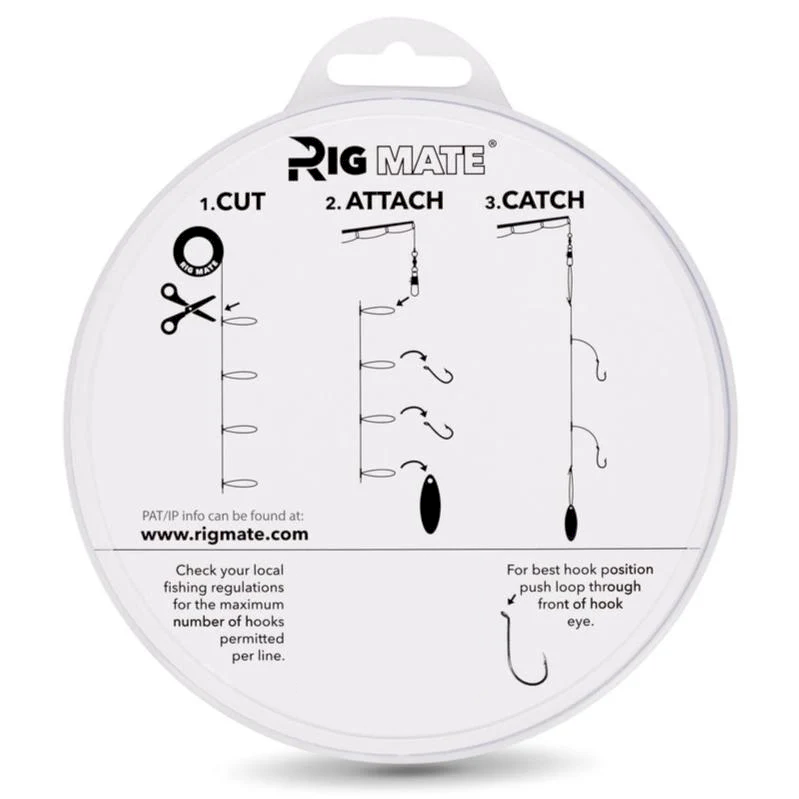 Rig Mate Pre Tied Dropper Loop Leader Rigs for Saltwater Fishing | eBay