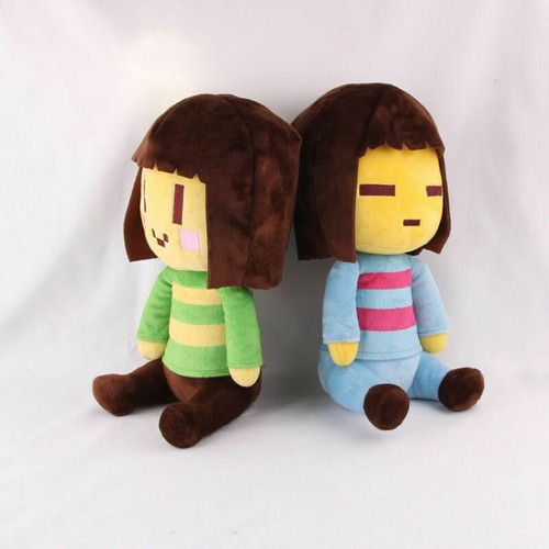 Undertale Frisk and Chara Plush Doll Soft Stuffed Game Toys Kids Xmas ...