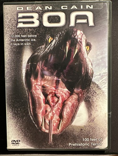 Boa (DVD 2002 Insert) Cult Snake Horror Dean Cain Phillip Roth ...