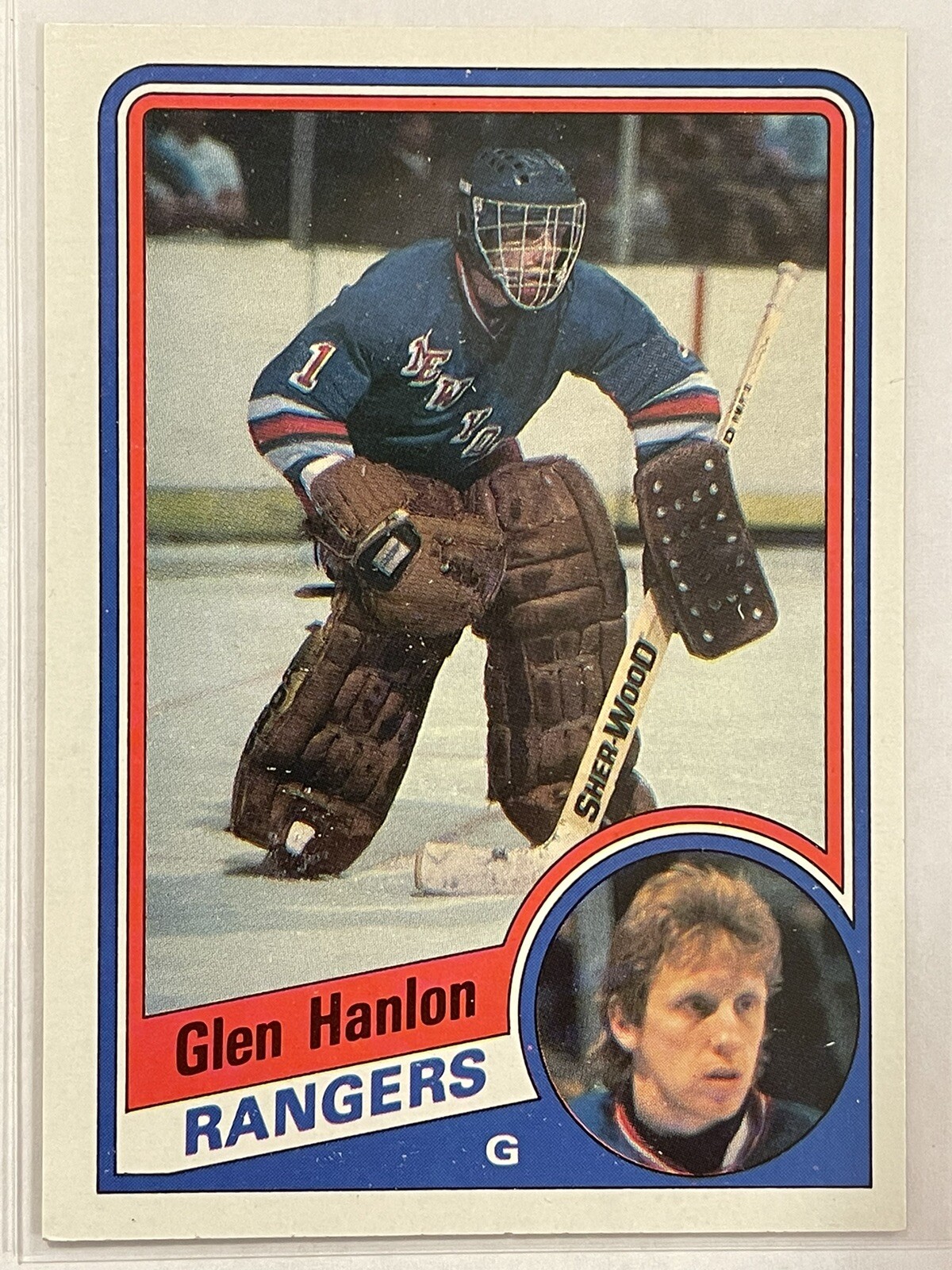 1984-85 Topps - #106 Glen Hanlon for sale online | eBay