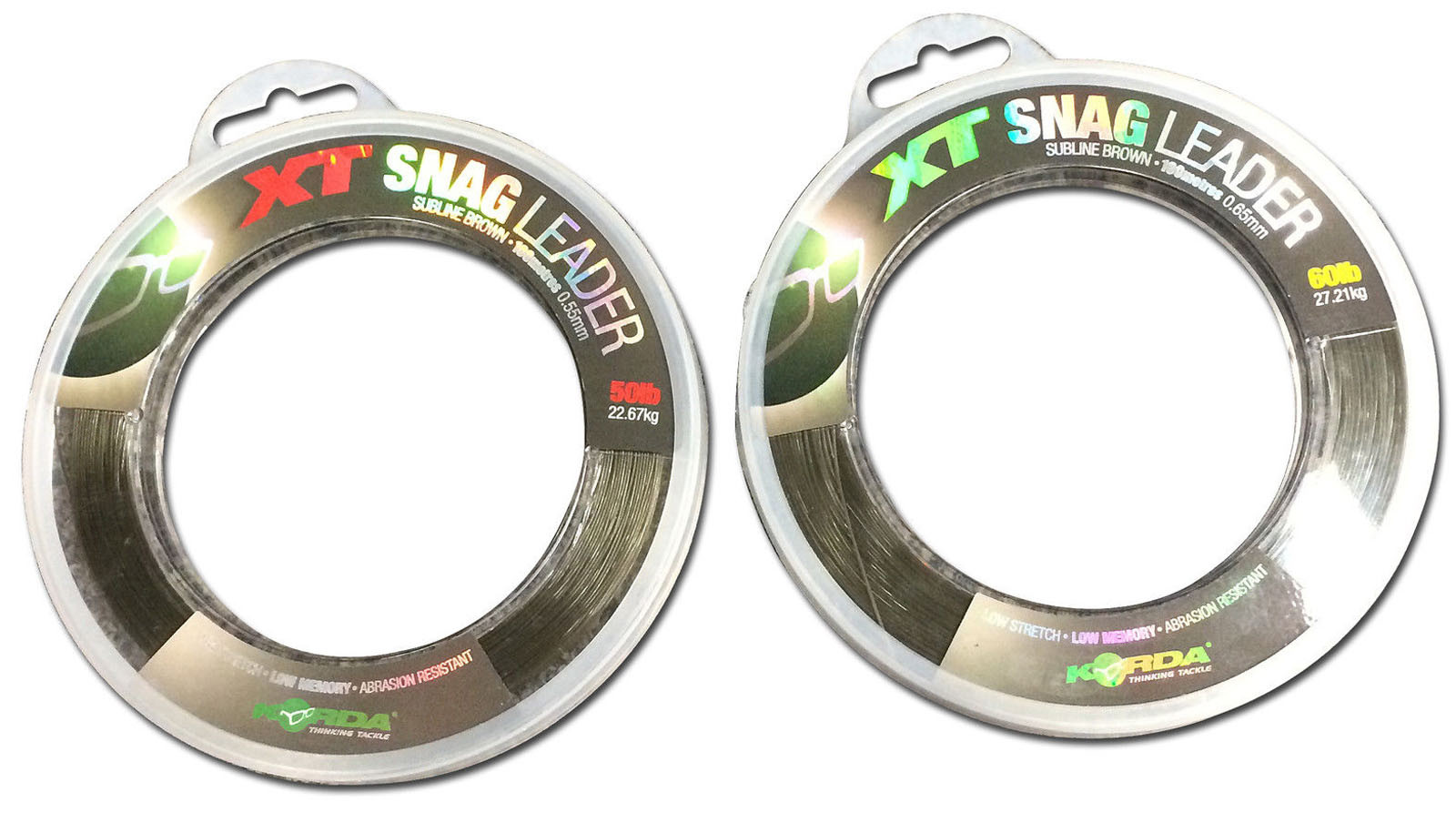 Korda Snag Line 0.55mm 100m 50lb 60lb Nylon Mono Leader Carp Fishing ...