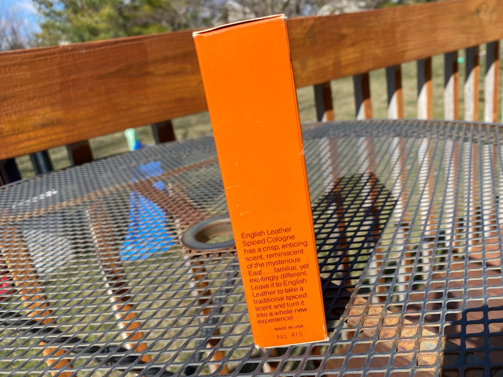 Vintage English Leather Spiced Cologne By Mem Company 4.0 FL. OZ. | eBay