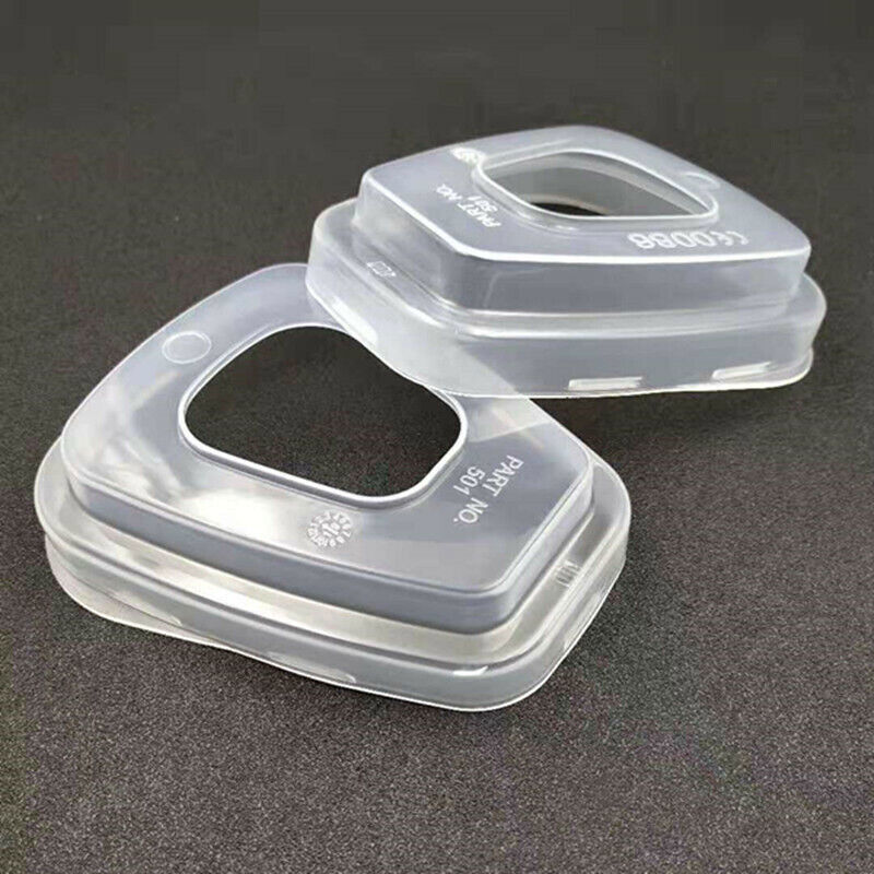 12PCS 501 Filter Retainer Cover For 5N11 5P71 7502 6200 Respirator Mask ...