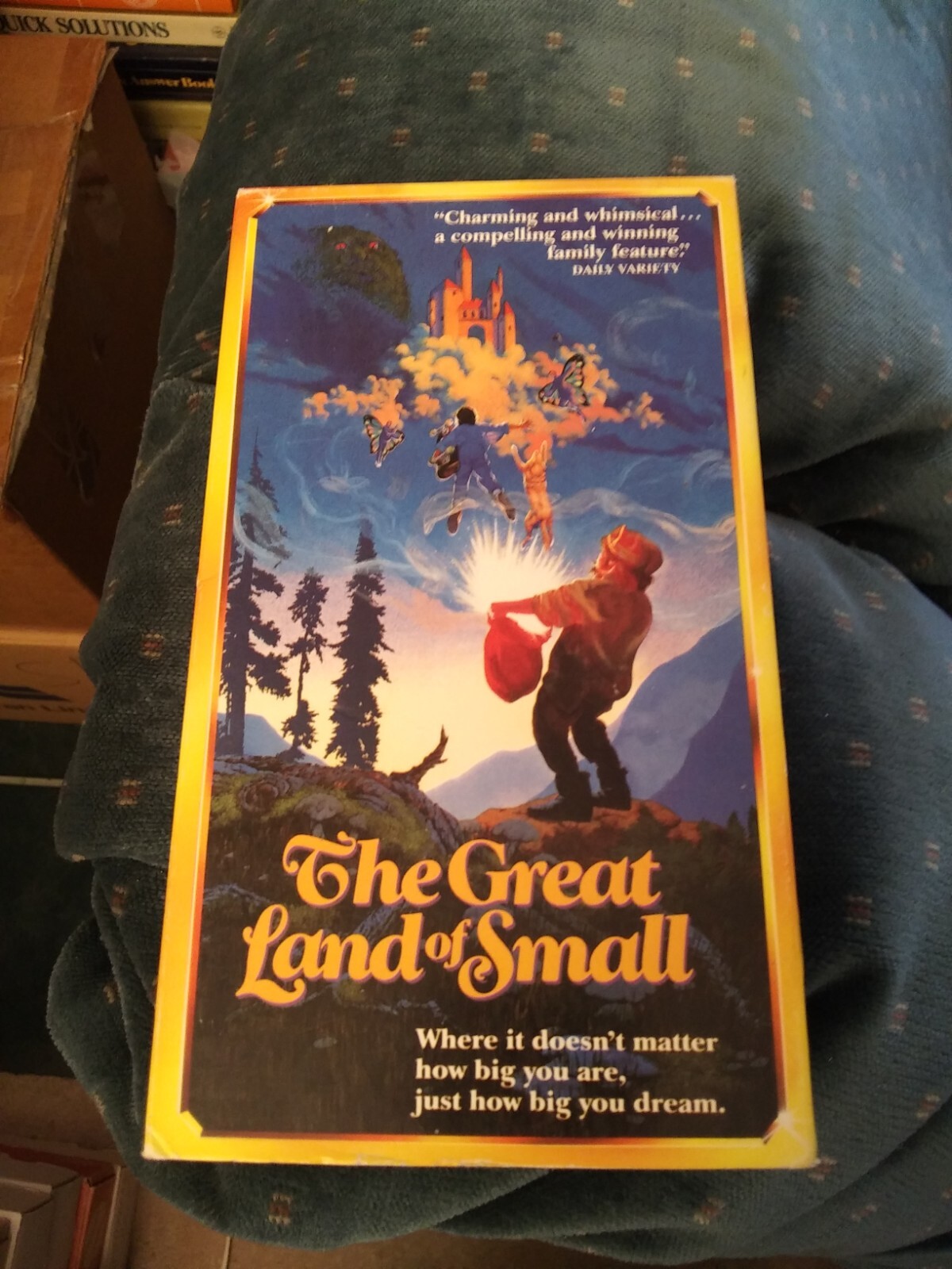 The Great Land of Small 1987 VHS leprechaun magic Karen Elkin Michael ...