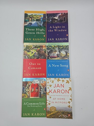 Jan Karon Lot of 6 Mitford Series Paperback Books New Song Canaan Green ...